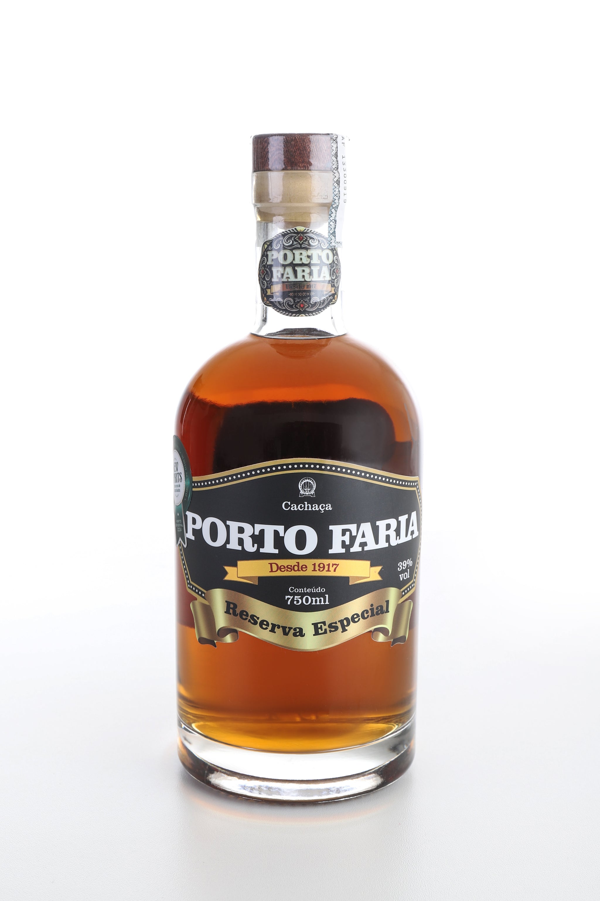 Cachaça Porto Faria - Extra Premium 750 ml 6 anos envelhecida (Carvalh
